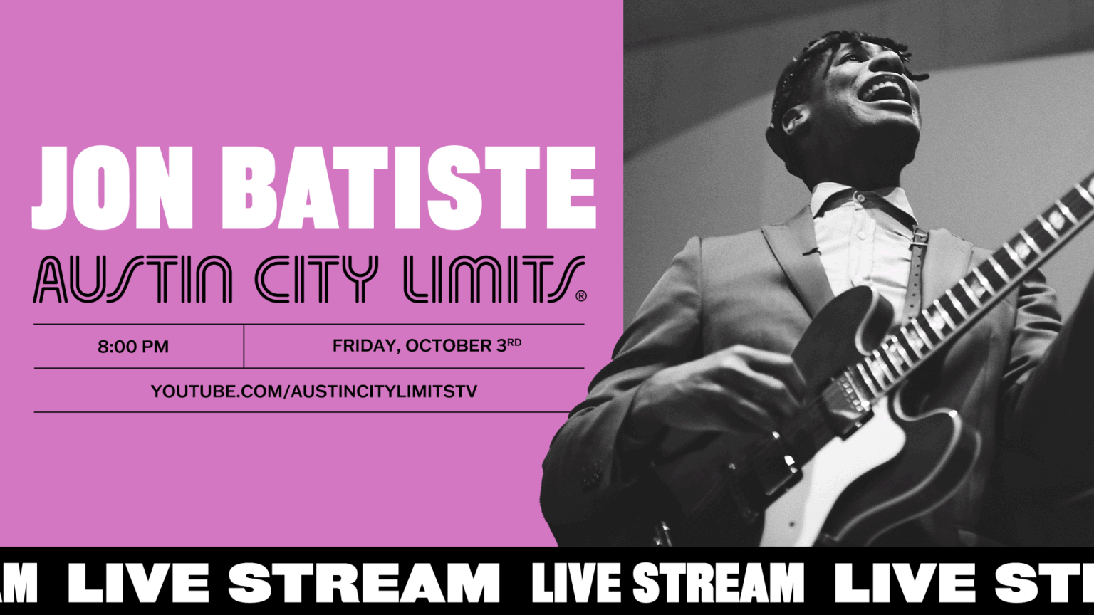 7x Grammy-Winner Jon Batiste’s Austin City Limits Taping to Stream Live ...